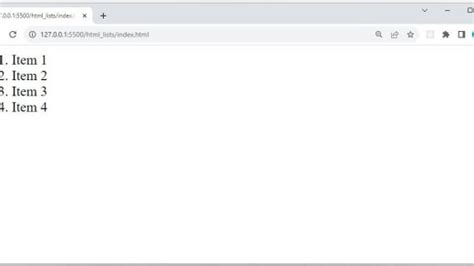 3 tipos de listas html e como usá las