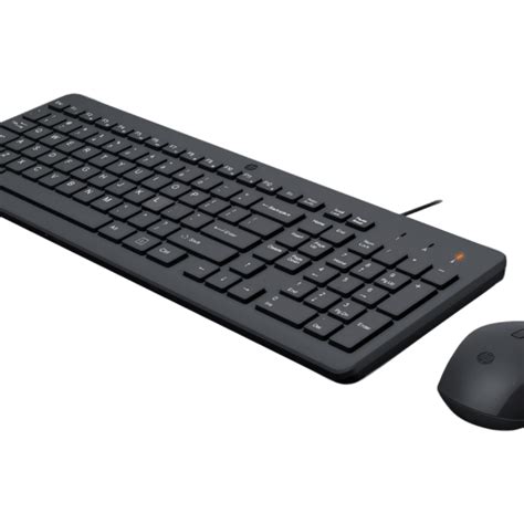 Hp 150 Usb Wired Chiclet Keyboard And Mouse Combo Effortless Productivity