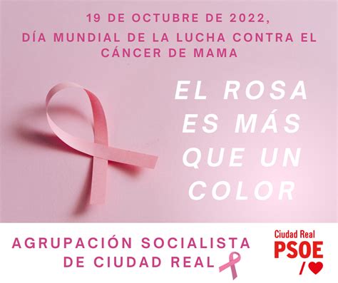 19 De Octubre Día Mundial De La Lucha Contra El Cáncer De Mama Lanza