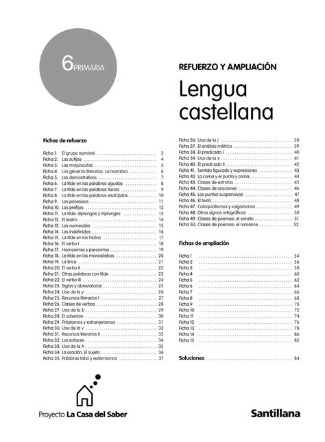 Refuerzo Y Ampliacion Lengua Primaria Santillana Refuerzo 117306 Hot