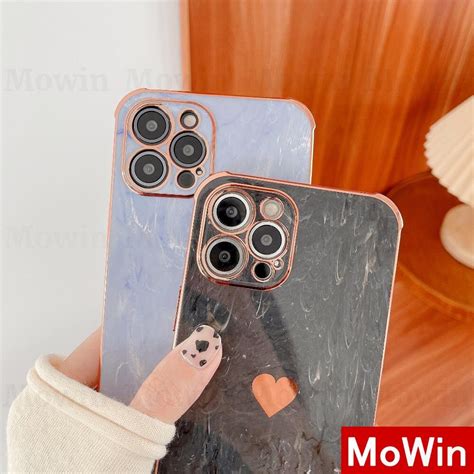 Casetify Mowin เคสไอโฟน เคส Iphone ซิลิโคนนุ่มหรูหราโลหะชุบ หินอ่อน