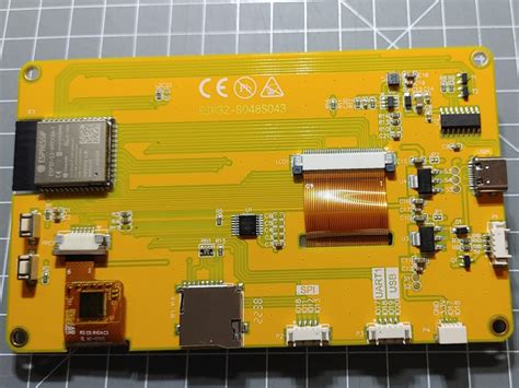 Panel Esp32 8048s043c