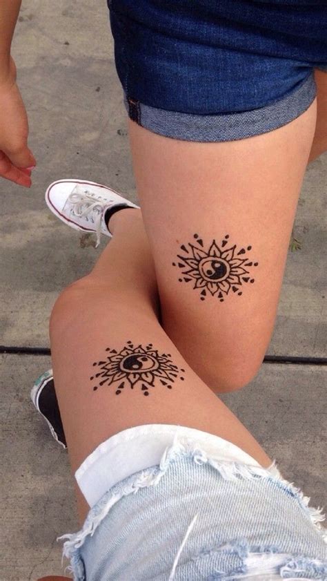52 Unique Yin Yang Tattoos And Designs With Images Henna Tattoo