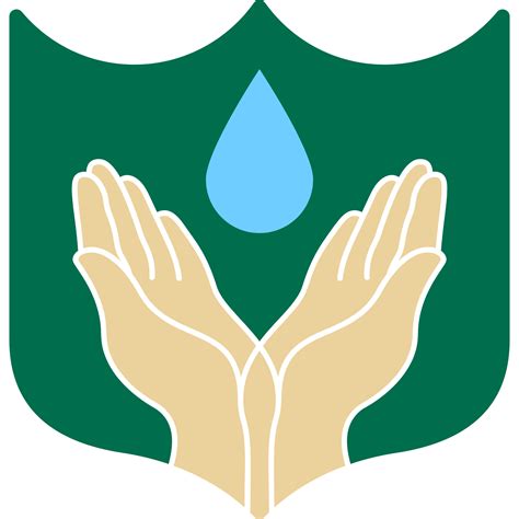 Shield Hand Drop Logo 15657865 Png