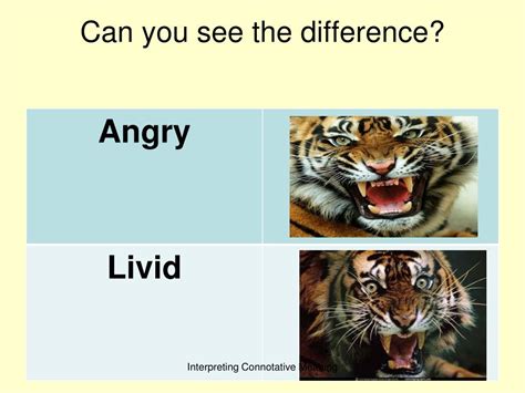 Ppt Interpreting Connotative Meaning Powerpoint Presentation Free Download Id 1963582