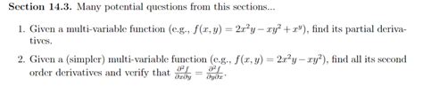 solved section 14 3 many potential questions from this
