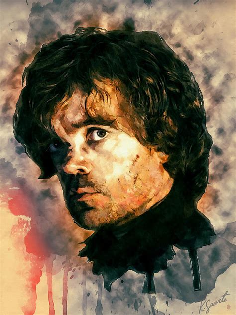 Tyrion Lannister Digital Art By Kai Saarto Fine Art America