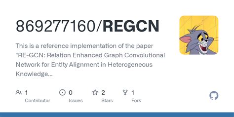 Github Regcn This Is A Reference Implementation Of The Paper Re Gcn Relation