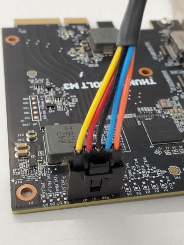 Thunderbolt M3 Header Cable 5 Pin Female To 5 Pin Female Tb M3 Cable