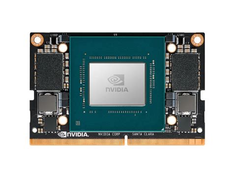 英伟达 Nvidia Jetson Xavier Nx Ai人工智能开发板 系统级模块som 带16gb Emmc Nano般大小