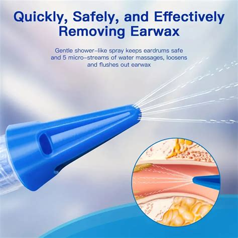 Ear Wax Removal Tool Kit Irrigation Syringe 10 Tips Manual Temu Qatar