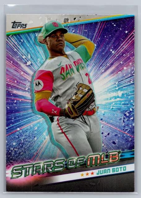 2024 Topps Stars Of Mlb Juan Soto Smlb 20 San Diego Padres Eur 180