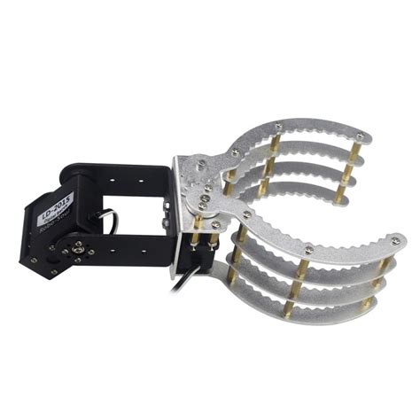 DOF Robot Mechanical Arm Clamp Claw Gripper With Servo For Arduino DIY Free Shipping