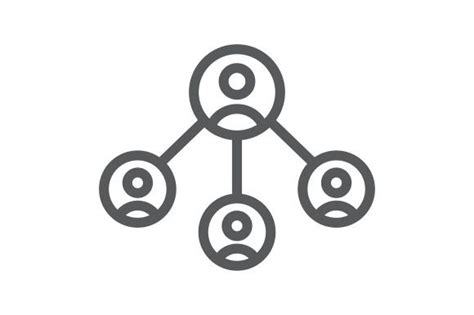 Business Network Line Icon Graphic By Fox Design Creative Fabrica