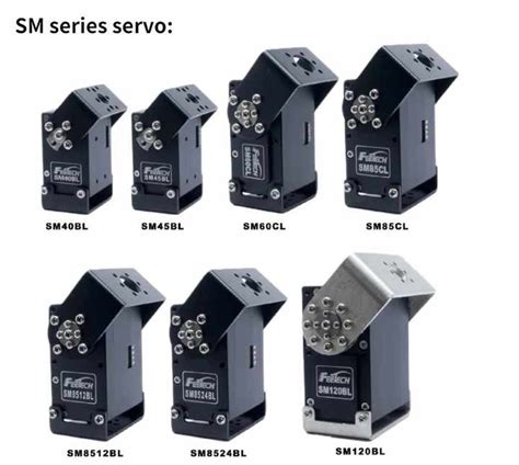 Feetech SM45BL 24V Modbus RTU Brushless Servo All Metal 45kg Magnetic