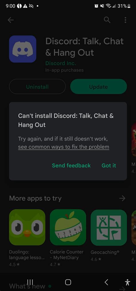 mobile playstore issue r discordapp