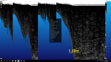 ping viewer error propagation issue ping sonar devices blue