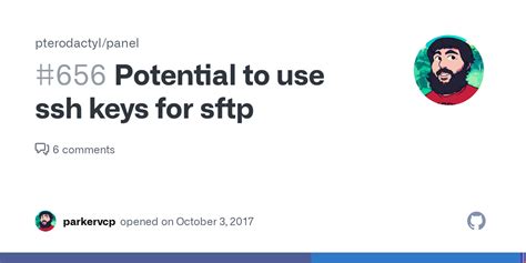 Potential To Use Ssh Keys For Sftp · Issue 656 · Pterodactylpanel