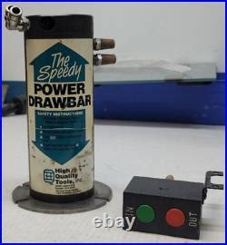 VARIABLE SPEED Bridgeport Mill THE SPEEDY POWER DRAWBAR R8
