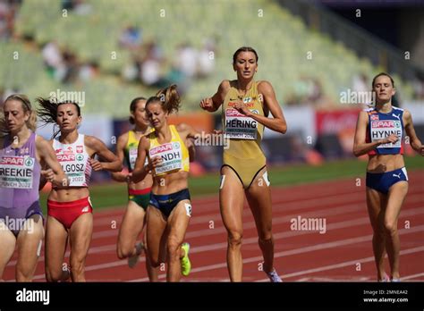 Jemma Reekie Participating In The 800 Meters Of The European Athletics