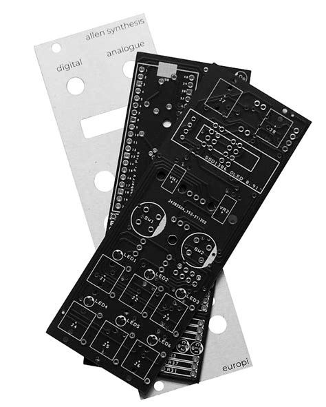 allen synthesis europi panel pcb set reverb