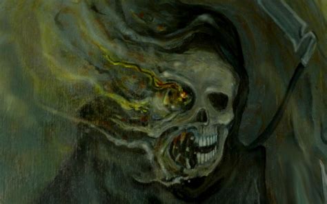 🔥 Free Download Dark Grim Reaper Horror Skeletons Skull Creepy G