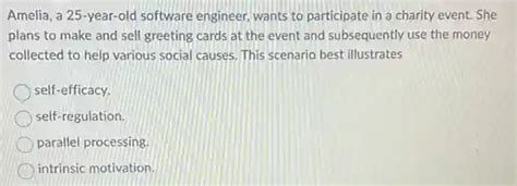 Amelia 25 Year Old Software Engineer Wants To Participate In Charity