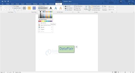 How To Insert And Format Wordart In Word Dataflair