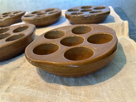 Snigel Tallrikar Frankrike Keramik Sex Styck Köp På Tradera 685137842