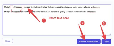 Multiple Whitespace Remover