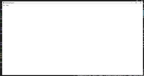 Create C Gui Project Microsoft Qanda