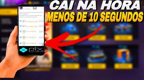 Recarga de Free Fire Pix no Recarga Jogo Rápido fácil e seguro Free Fire Mania