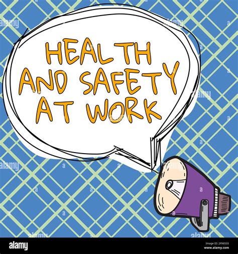 Writing Displaying Text Health And Safety At Work Word For Secure