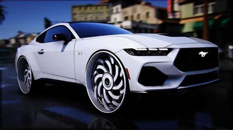 Ford Mustang Digitally Rocks 30s Walks On Thin Ice And Tires