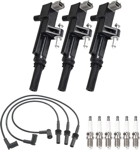Amazon ENA Set Of Ignition Coil Pack Platinum Spark Plug Wire Set