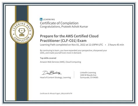 Prateek Ashok Kumar On Linkedin Aws Cloud Security Linkedinlearning