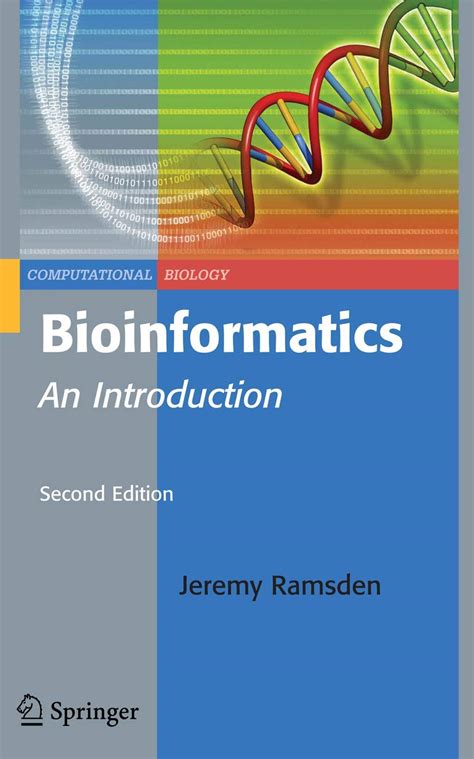 Bioinformatics An Introduction Computational Biology 10 Ramsden Jeremy 9781849967648