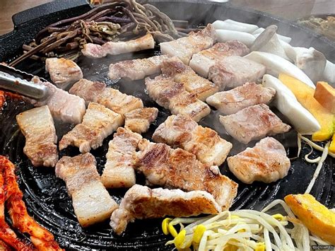 세종 조치원맛집 더덕솥뚜껑삼겹살 침산점🐷🧄더덕무한리필 주차 정보 네이버 블로그