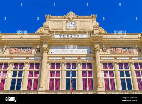 Beziers Municipal Theatre By Architect Charles Isabelle Built In The Restored Neoclassical