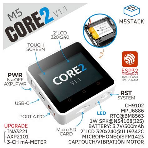 M5stack Cores3 Se — スイッチサイエンス