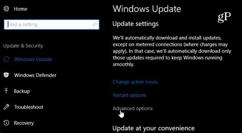 How To Delay The Windows 10 October 2018 Update Version 1809