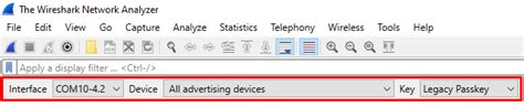 Using The Nordic NRF Sniffer For BLE Dojo Five