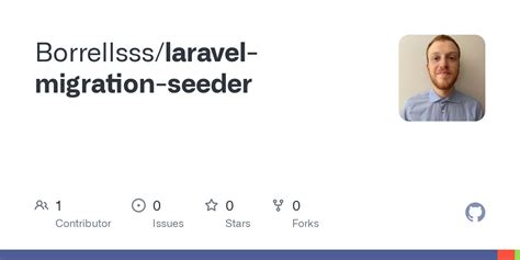 Github Borrellsss Laravel Migration Seeder