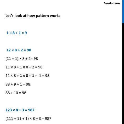 Question Study The Pattern