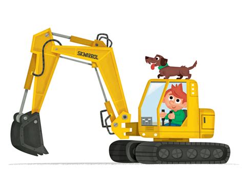 Dribbble Dig Truck Evagalesloot Skwirrol Drb By Eva Galesloot Skwirrol