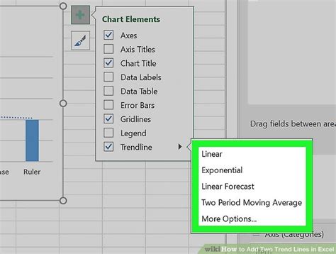 Easy Ways To Add Two Trend Lines In Excel With Pictures