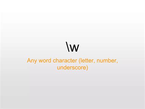 Regular Expression Regex Fundamentals Pptx