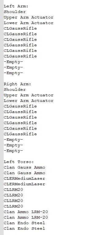 Megameklab Clan Case Bug · Issue 1105 · Megamekmegameklab · Github