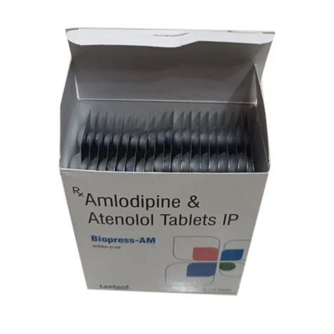 Amlodipine Atenolol Tablets Ip For Hospital Grade Standard Medicine