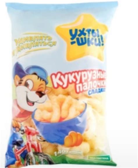 Кукурузные палочки Ухтышки 140 грамм - «Ожидала вкуснее » | отзывы